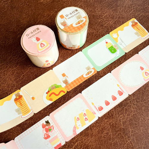Papier Platz - Sticky Notes Tape Roll (2 designs) | The Little Whimsy