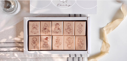 Freckles Tea - Vol. 4 - Fairy Rubber Stamps | The Little Whimsy