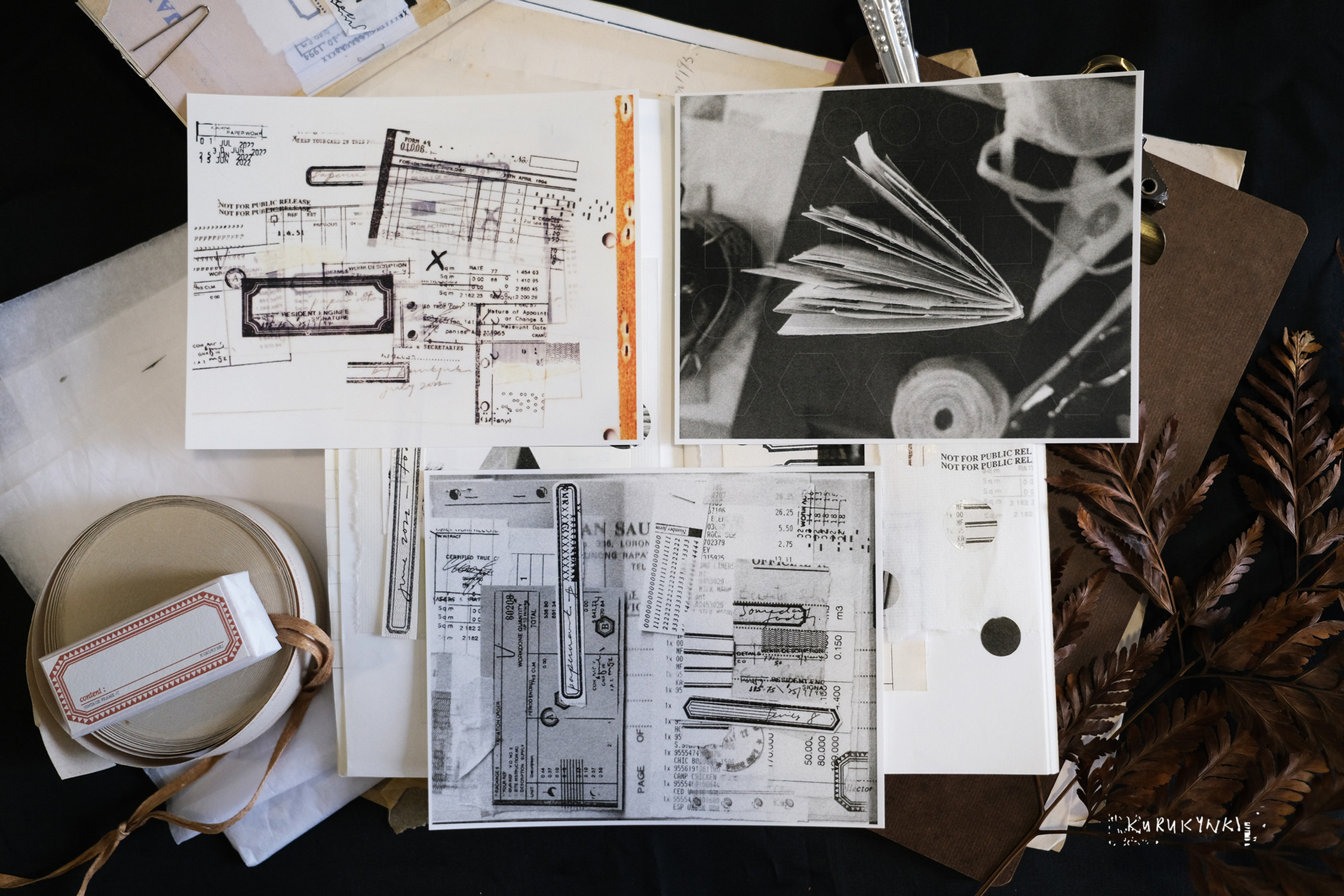 Kurukynki - Paperwork Series - Sticker Sheet Pack (3 sheets)