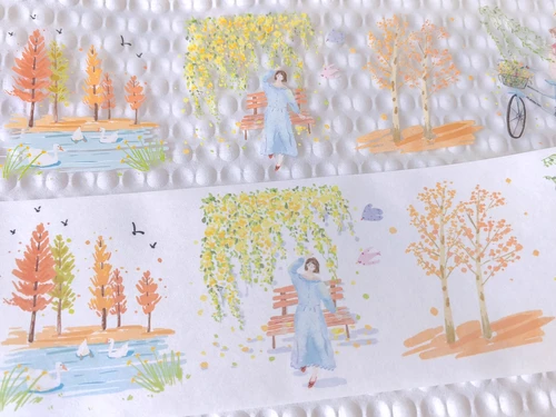 Unexpected Studio - Four Seasons - Autumn Washi and PET Tape | The Little Whimsy