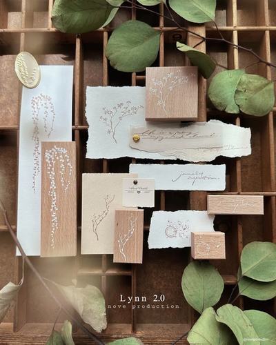 Nove Production - Lynn Collection 2.0 - Rubber Stamps | The Little Whimsy