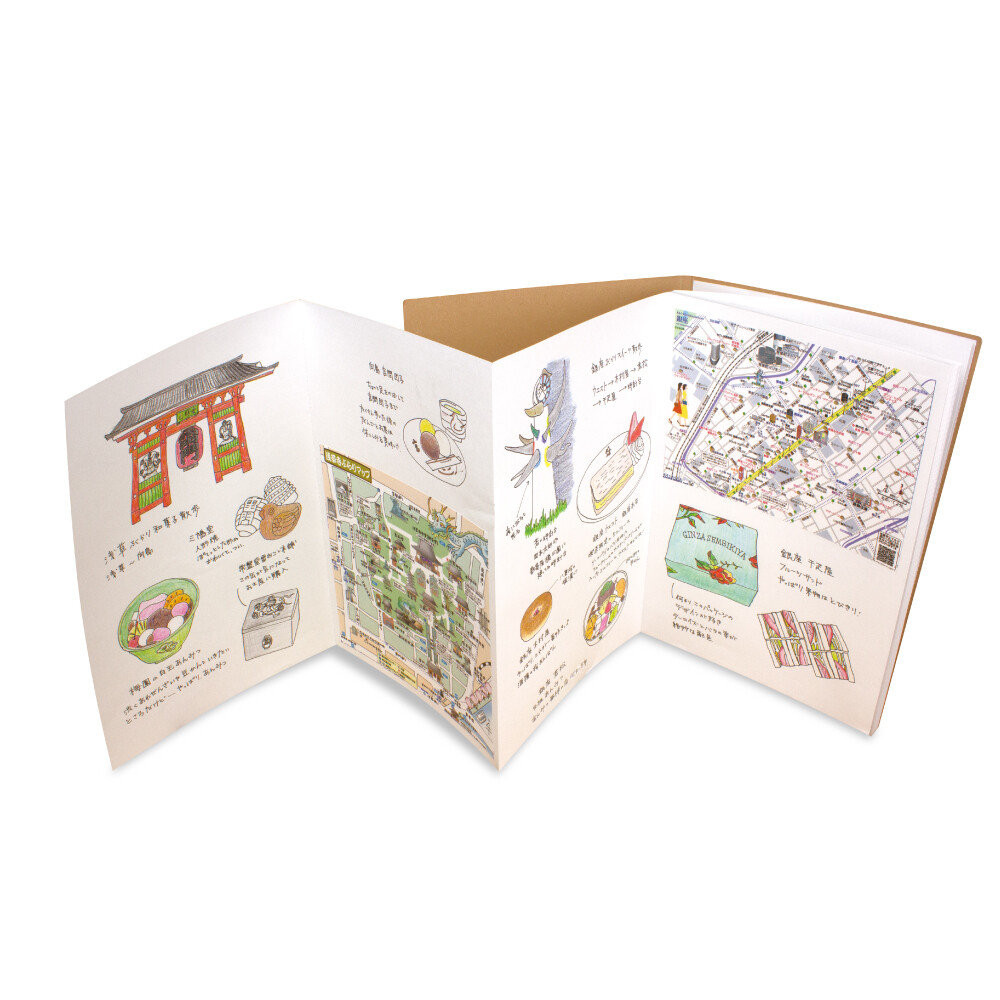 ＋lab style - Accordion A5 Notebook