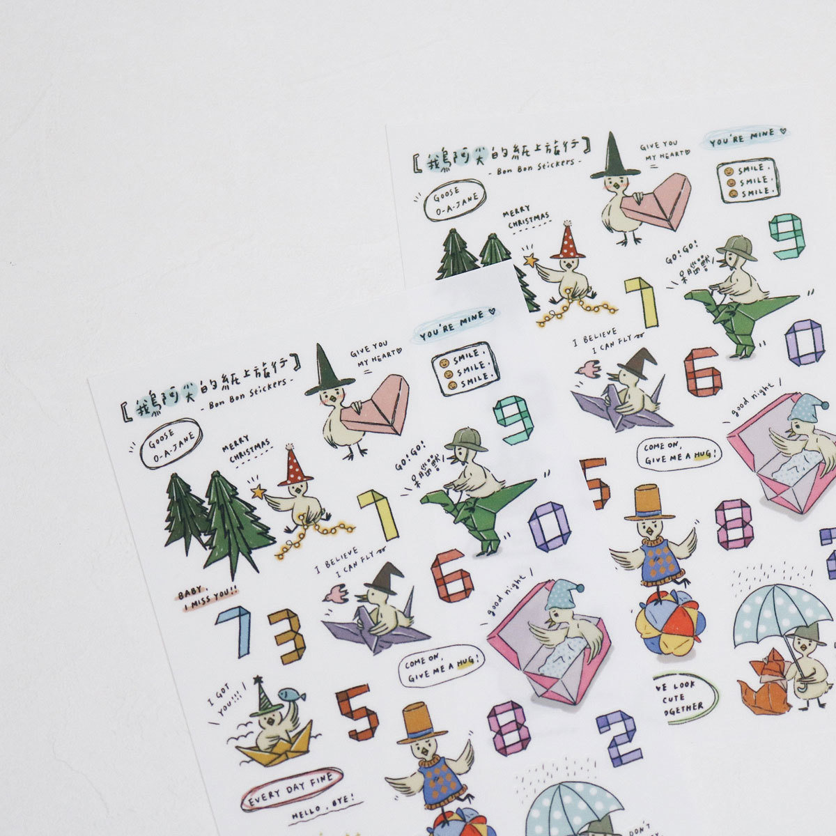 Bon Bon Stickers - Transfer Stickers - Goose's Travels