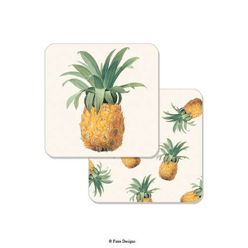 Pineapple Coaster | faux-designs