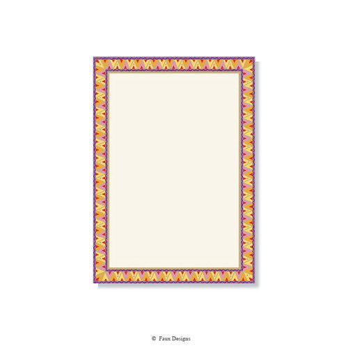 Royal Court Jester Invitation - Blank | faux-designs