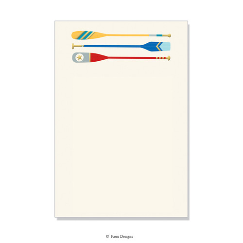 Oars Invitation - Blank | faux-designs