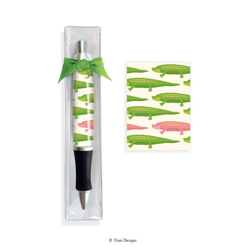Alligator Pen | faux-designs