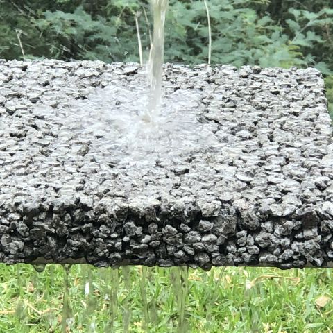 Porus Pave - self-draining pavements,more effective land use,