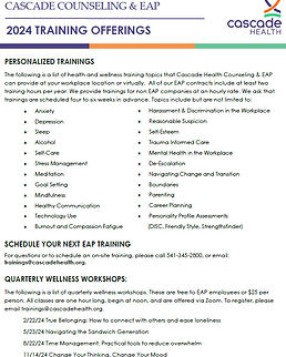 Region 5 Training Association