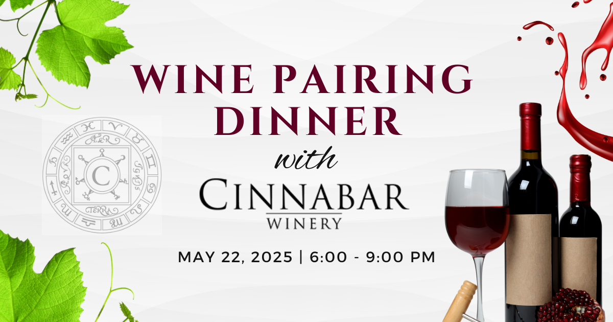 Cinnabar Wine Pairing Dinner | Tempo Kitchen & Bar