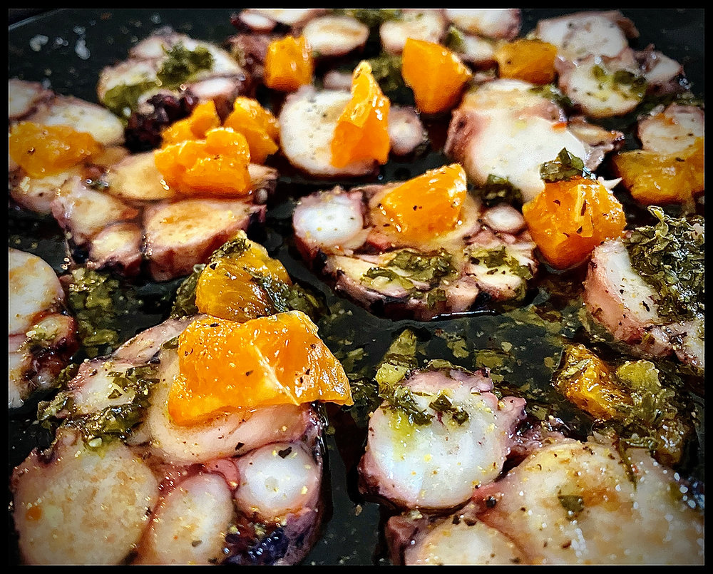 LA PIEUVRE PART 2...LE CARPACCIO