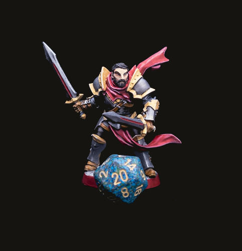 Custom DND Mini Figure | Juggernaut Print