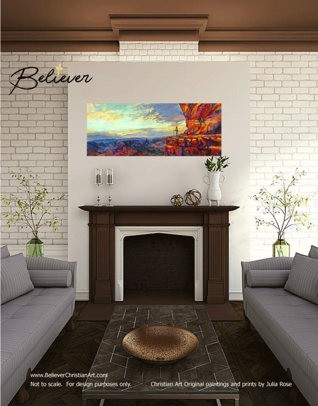 The Lords Work Christian wall art | BelieverChristianArt