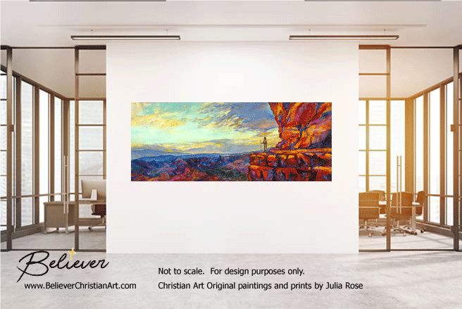 The Lords Work Christian wall art | BelieverChristianArt