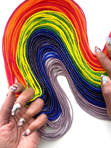 Chakra Balancing Bundle (7 strands) | alaiyowaistbeads