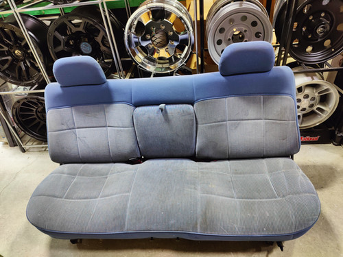 Ford Seat Blue Gray Cloth with Lumbar & Adjustable Headrest ...