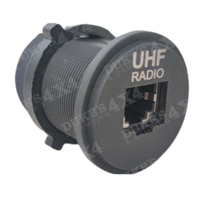 RJ45 UHF Radio Socket Round | dukes-4x4-camping