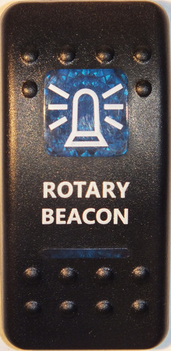 ROTARY BEACON Rocker Switch | dukes-4x4-camping