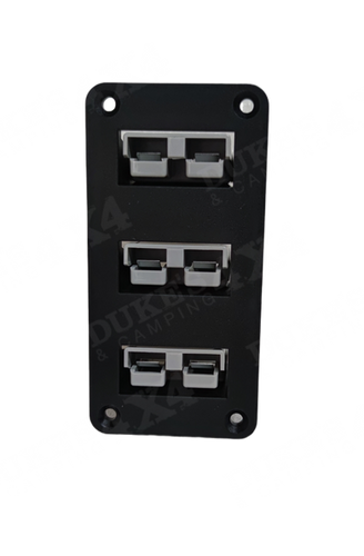 Anderson triple Plug Panel | dukes-4x4-camping