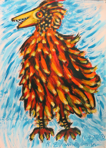 Election Day by Kurt Zimmerman | JT Folk Art