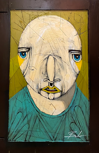 Untitled No. 42 by Michael Banks | JT Folk Art