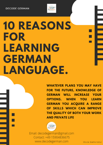 10 Reasons to learn German language | Decode German