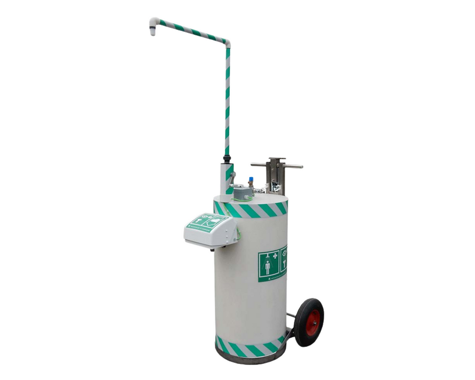 Mobile safety shower & eyewash KN110, KN150, KN200 | MEES