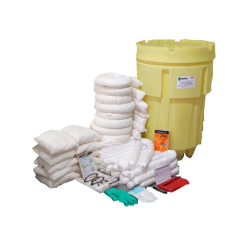KIT ANTIDERRAME EN OVERPACK DE 95GLN CON RUEDAS | Segutools