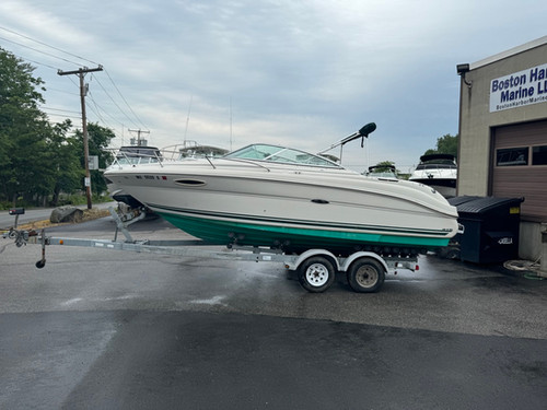2004 Sea Ray 215 Weekender Cruiser Cuddy Cabin Express Boat Trailer ...