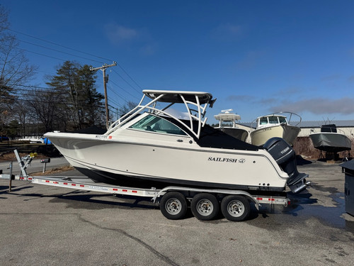 2018 Sailfish 245 DC 24' Dual Console Hard Top Boat Yamaha 4-Stroke 250 ...