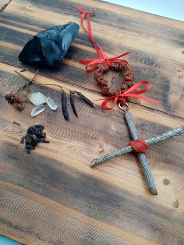 Protective Rowan Cross | The Woodsman's Realm