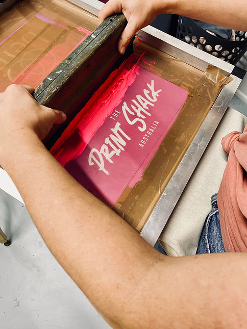 Screen Printing | THE PRINT SHACK | What is screen printing?