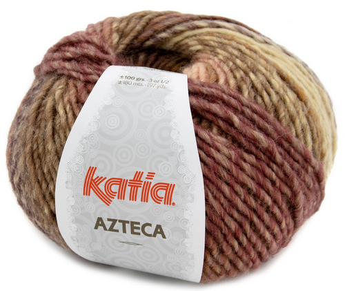 Laine tricot Azteca Katia fil multicolore doux et chaud pour créations