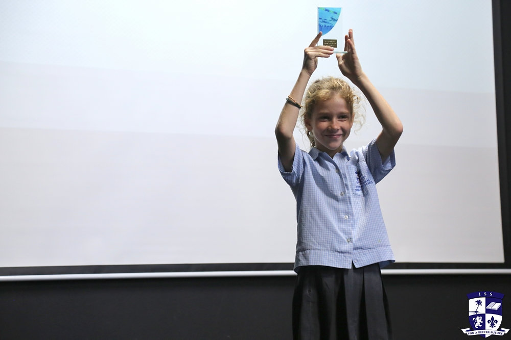 Swimming team presentation