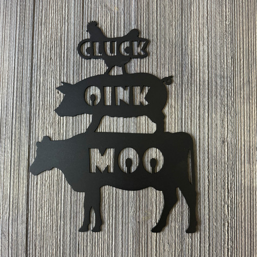 Cluck Oink Moo | Northwest Custom Met