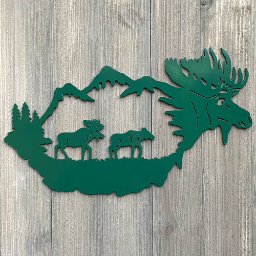 Moose Scene | Northwest Custom Met