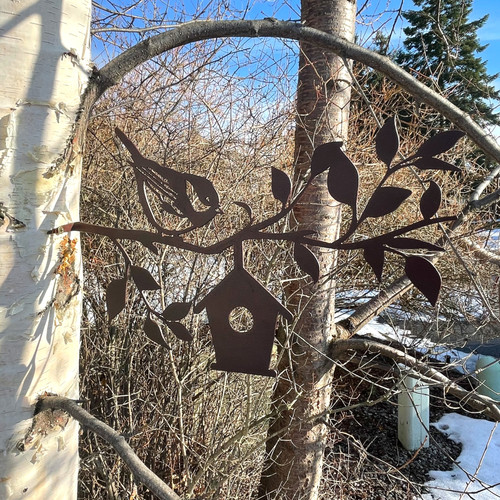 Bird Tree Stake | Northwest Custom Met