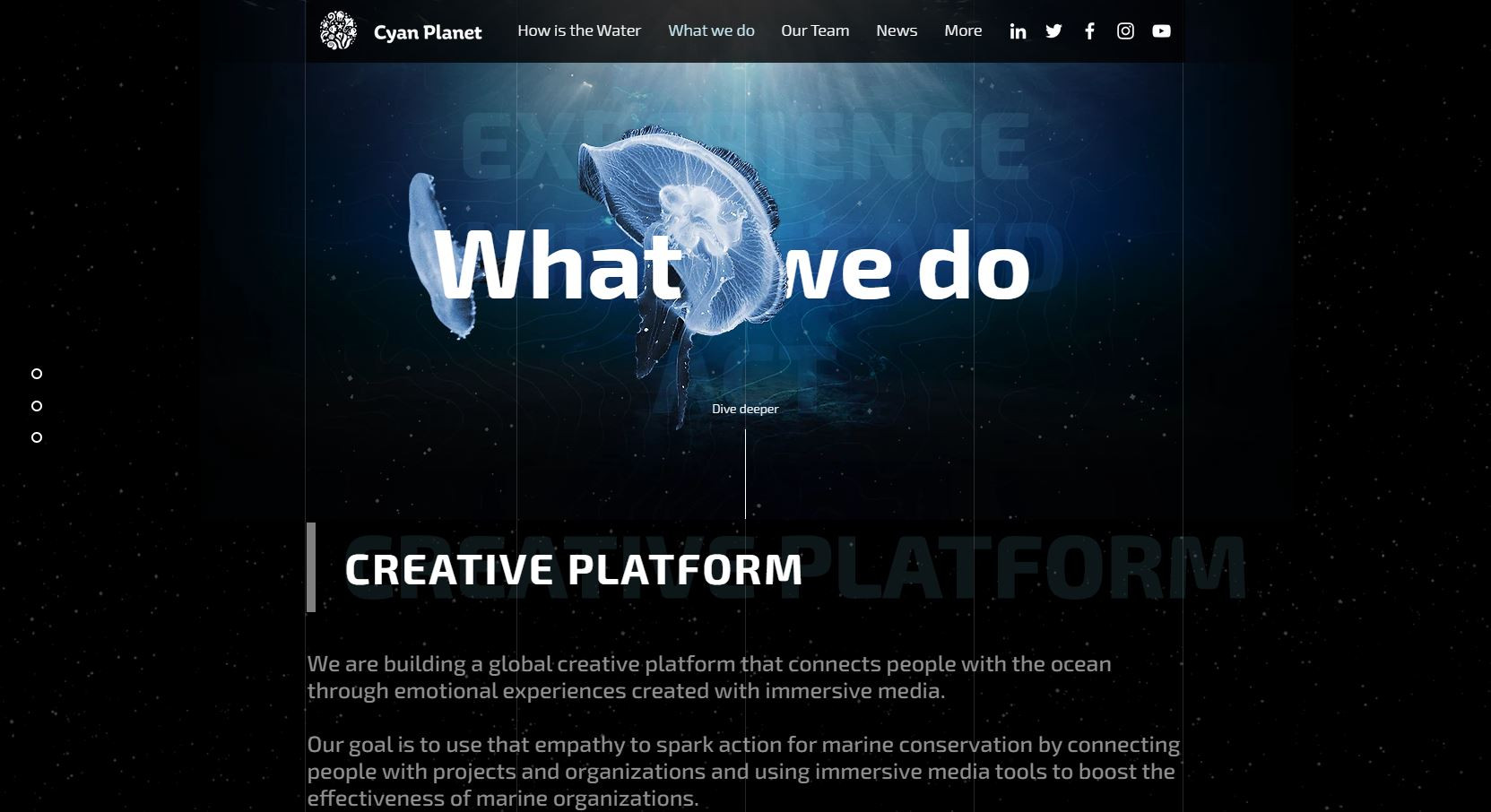 What we do | Cyan Planet
