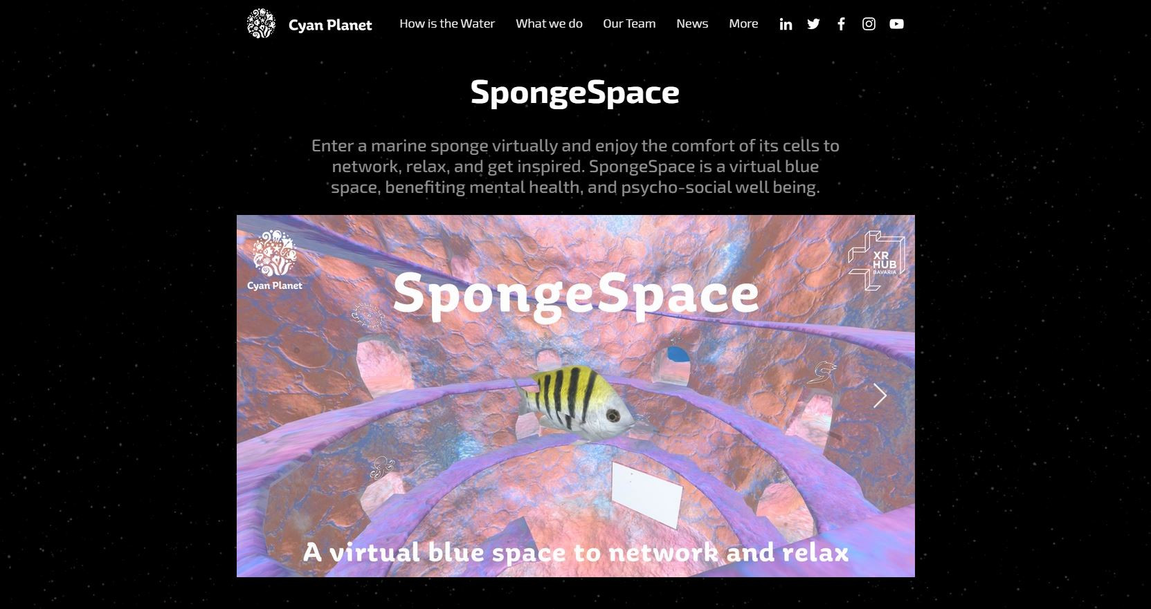 SpongeSpace | Cyan Planet