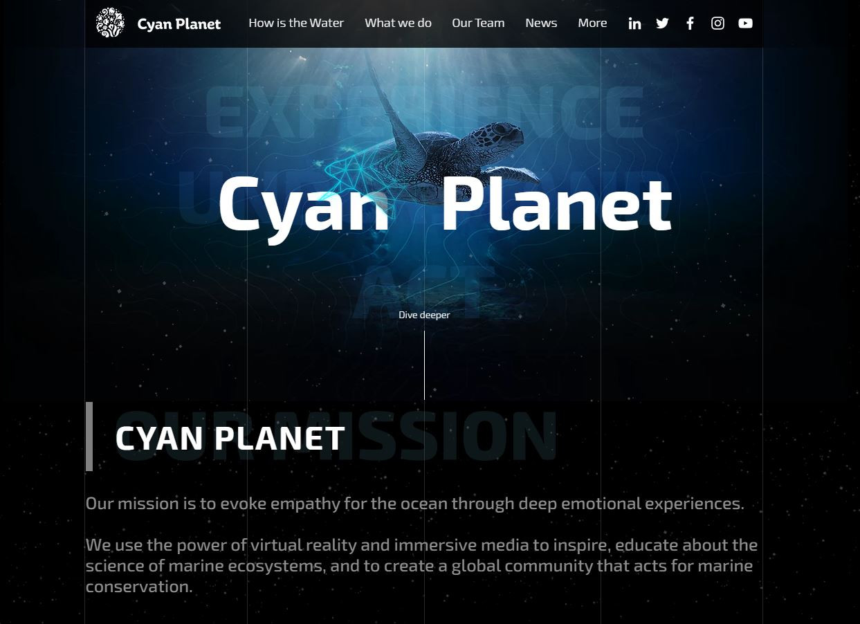 Cyan Planet | VR for ocean protection