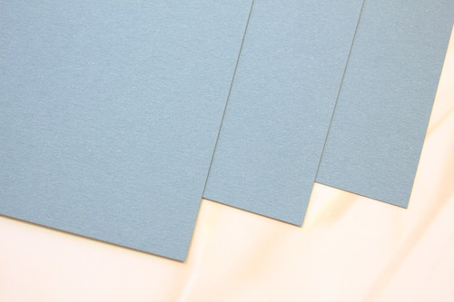 dusty blue matte colour card stock | lemoncatshop