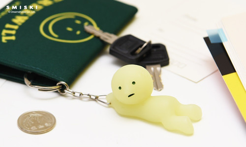 smiski doll mini figure - keychain | lemoncatshop