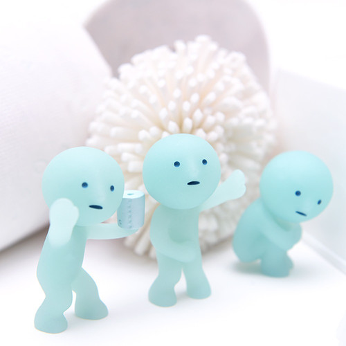 smiski doll mini figure - toilet series | lemoncatshop