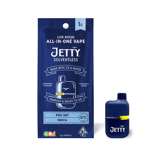 Jetty Extracts | Peel Out | OCal Solventless | All-in-One Mini Tank ...
