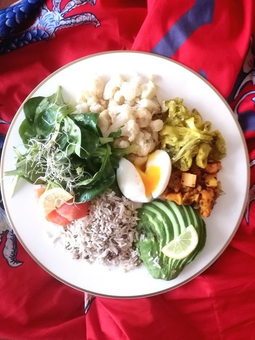 Assiette complète de saison
