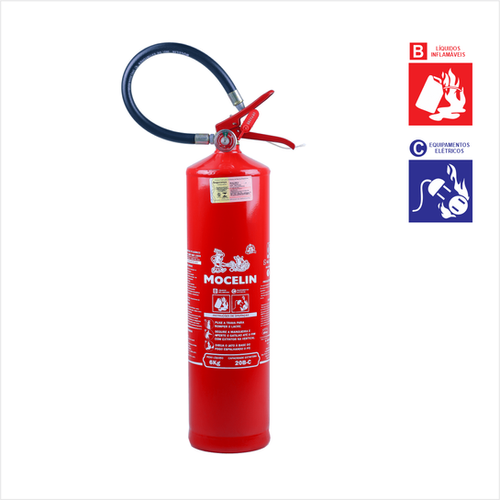 Extintor 20BC 6kg (Validade 1 ano) | Rotta Xavier