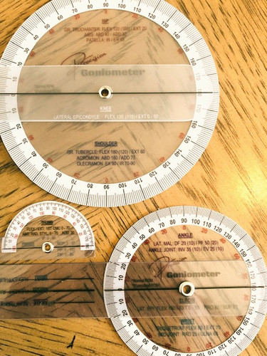 Professional Pack- (white background) | Precision Goniometer
