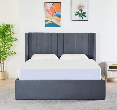 Pluto Hydraulic Bed Frame | Furniture Hideaway