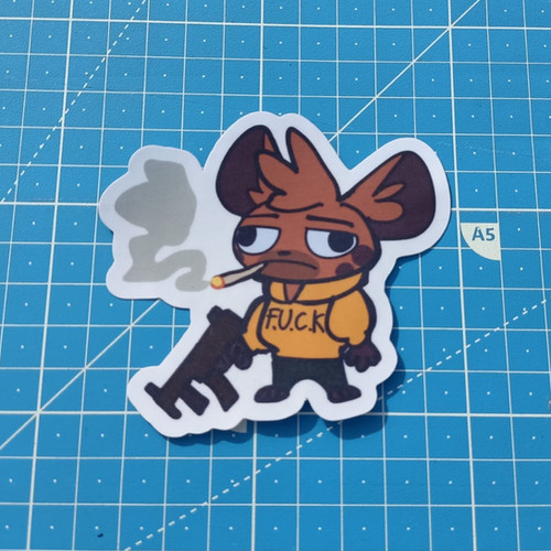 F.U.C.K Sticker by EL-K | uwu-store