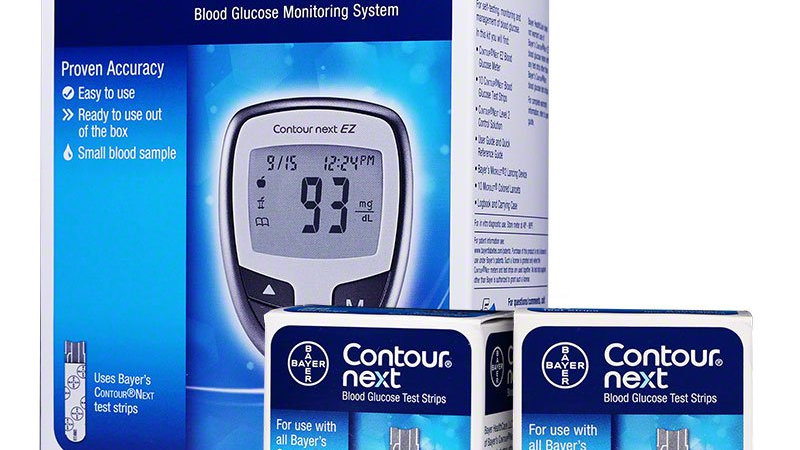 Free Contour NEXT EZ Glucose Meter w/Purchase of 100 Test Strips | My Site